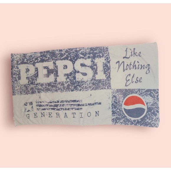Bath | Vintage Pepsi Beach Towel | Poshmark